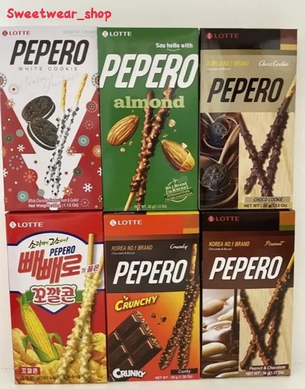SALE ‼️ Original Pepero Almond / Cookies and Cream / Sweetcorn / Choco ...