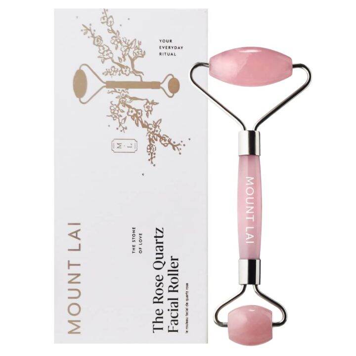 Mount Lai The Rose Quartz Facial Roller 1 Roller | Lazada.co.th