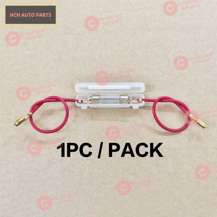 MOTORCYCLE BATTERY FUSE HOLDER - WITH 15A FUSE - YAMAHA /MODENAS/ HONDA ...