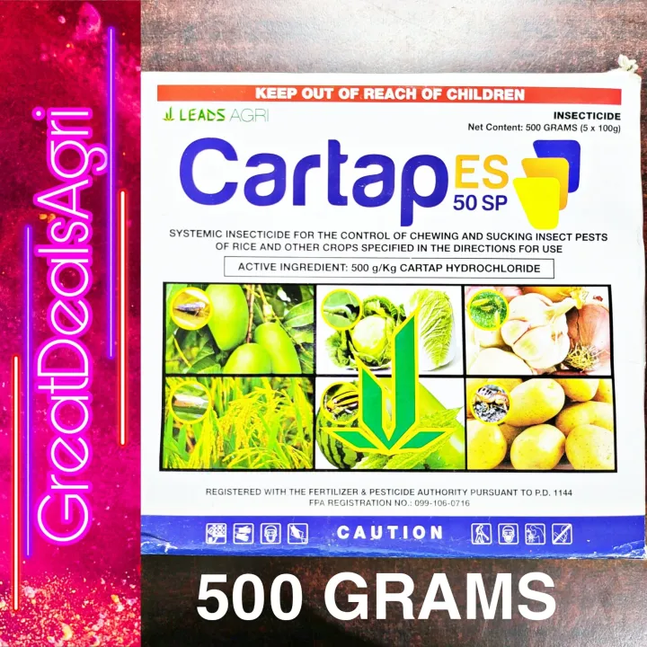 CARTAP ES 50 SP (500 GRAMS) LEADS AGRI | Lazada PH