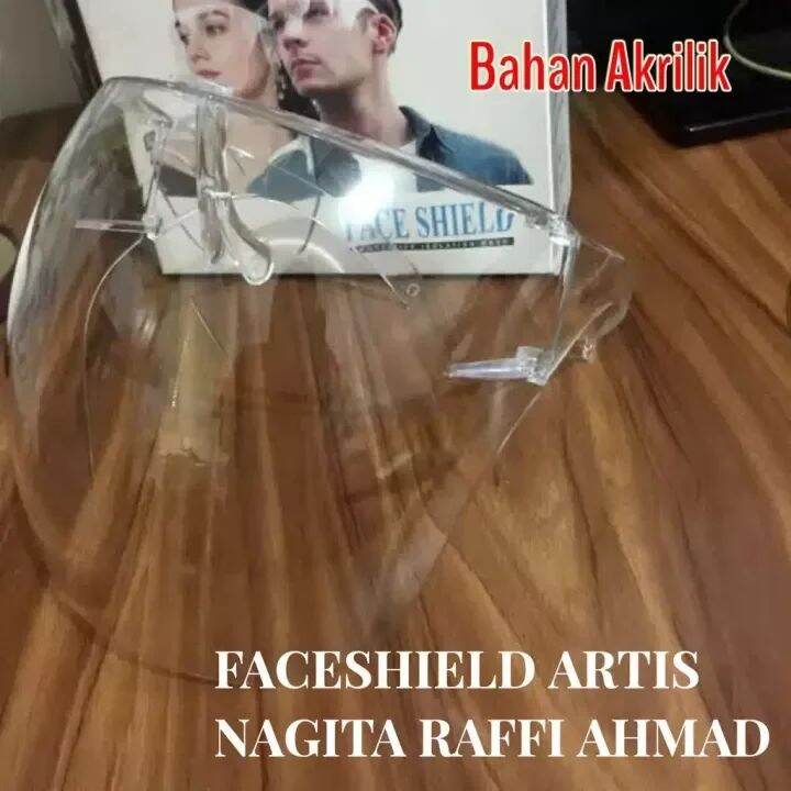 Face shield kacamata aklirik full face bening apd kacamata / Face ...
