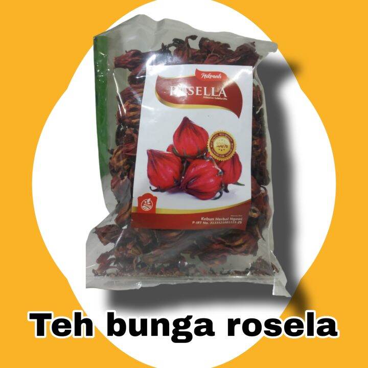Teh Bunga Rosella merah hikmah | Lazada Indonesia