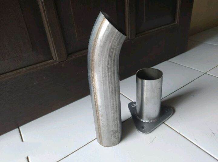 pipa ekor knalpot standar gendangan dan plendes truck canter | Lazada ...