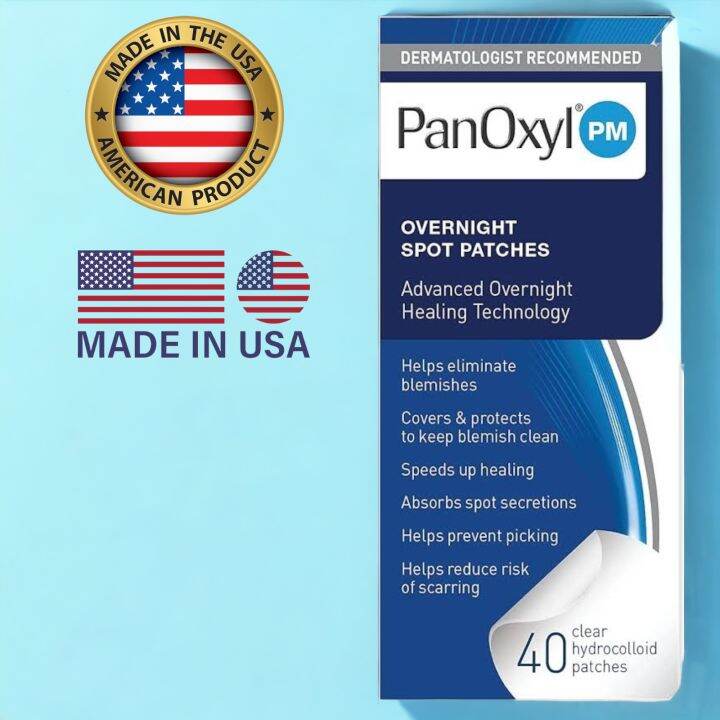 PanOxyl PM Overnight Spot Patches (40 patches) | Lazada PH