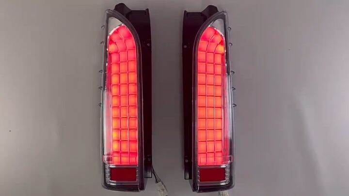 Toyota Hiace Hi-ace H200 LED Tailight/Fit for 2005-2018 Model/Tail ...