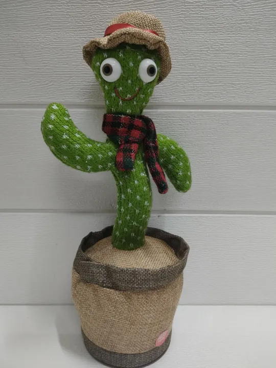 DPN Dancing Cactus Recording Talking Plant Toys with 12 Songs for ...