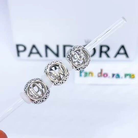 [พร้อมส่ง สินค้าแท้ 💯] Pandora Vintage Charm ตัวอักษร | Lazada.co.th