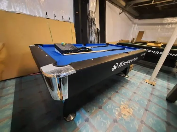 4x8 junior MDF kangaroo billiard table with complete accessories/mesa ...