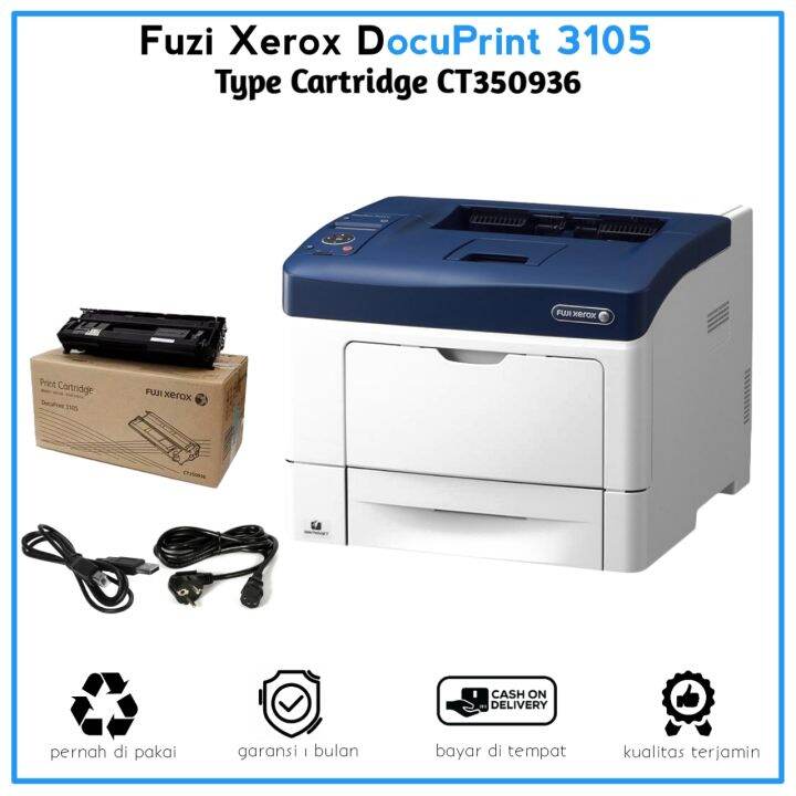 Printer Fuzi Xerox DocuPrint 3105 A3 | Lazada Indonesia