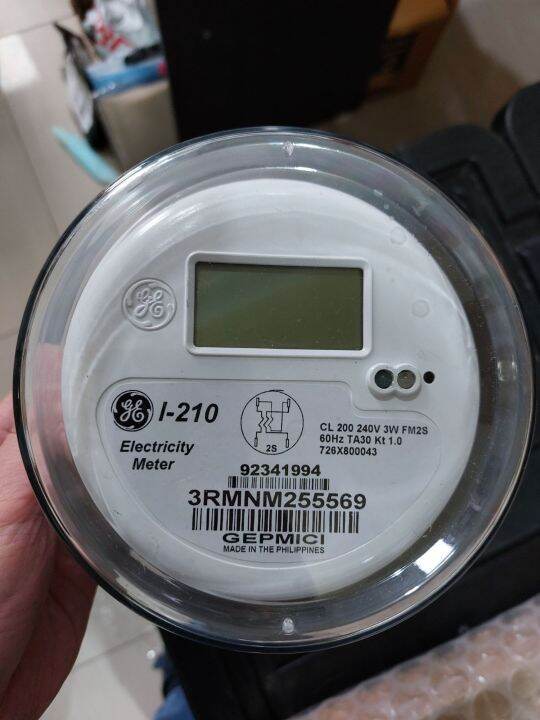 GE Digital Watthour Meter / Metro / Submeter Model I-210 2 Or 3 Wire ...