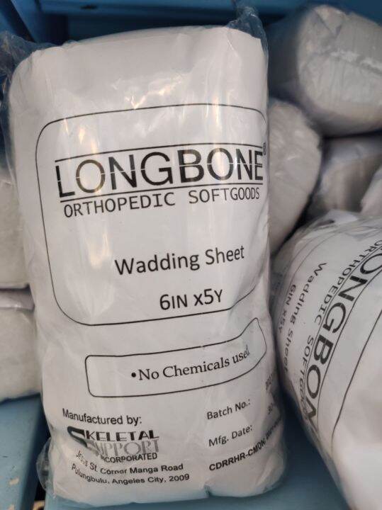 WADDING SHEET 6'' (1 ROLL) | Lazada PH