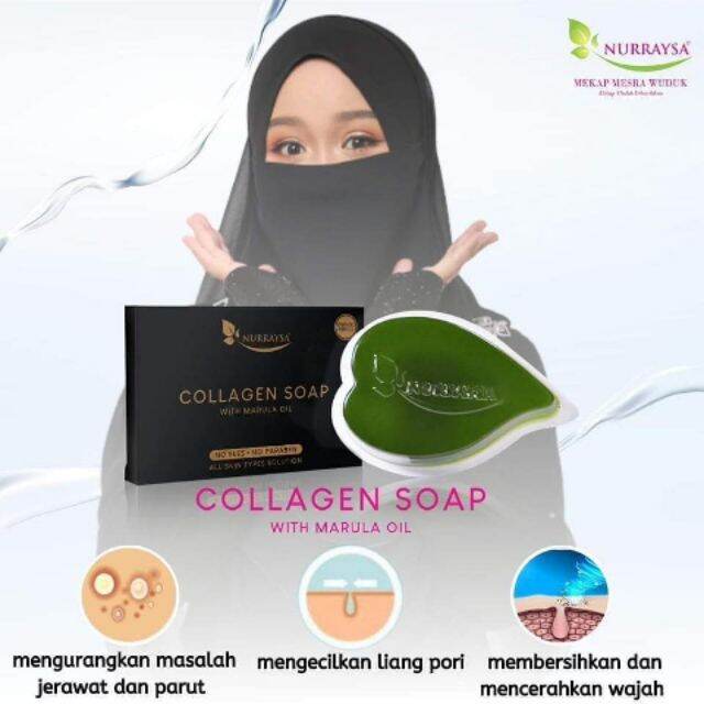 New Formula! Nurraysa Collagen Soap|Sabun Nurraysa | Lazada