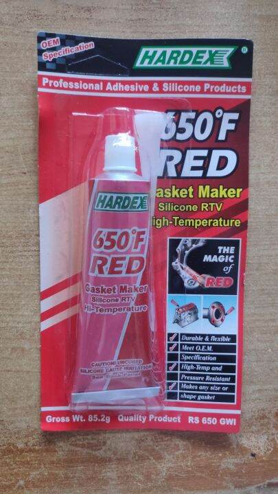 Hardex Gasket Maker Red High Temperature | Lazada PH