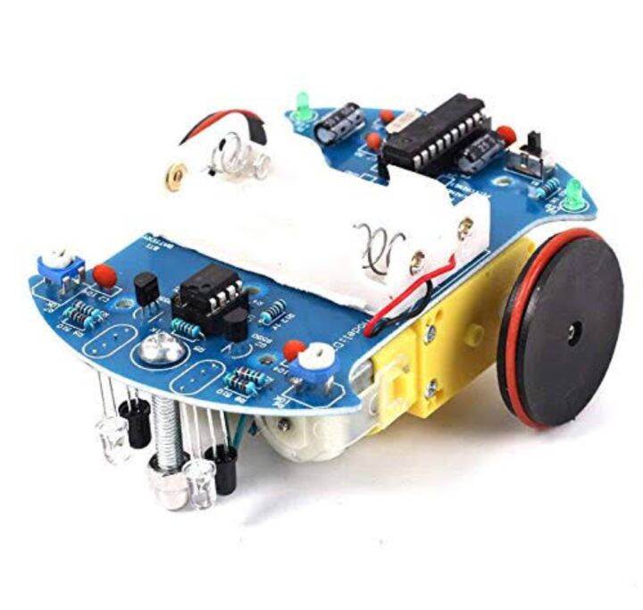 D2-2 DIY INTELLIGENT LINE FOLLOWER/ TRACKING SMART CAR KIT | Lazada PH