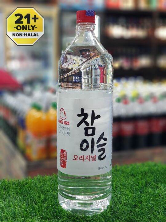JINRO CHAMISUL ORIGINAL 20.1% ALC SOJU 1.8L | Lazada