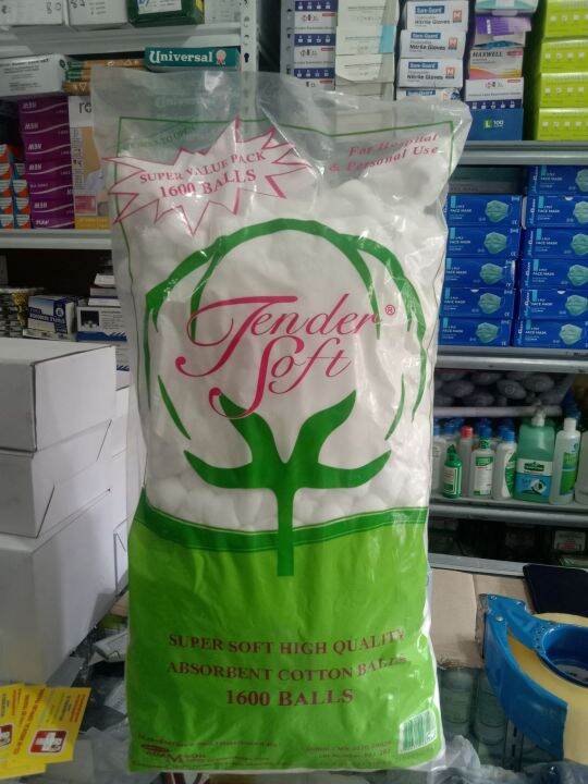 COTTON BALLS 1600 BALLS TENDER SOFT | Lazada PH