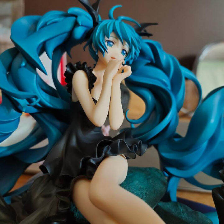 Toystoreshop 15CM Hatsune Miku Figma Deep Sea Girl Miku Action Figure Twinkle Snow Version ...