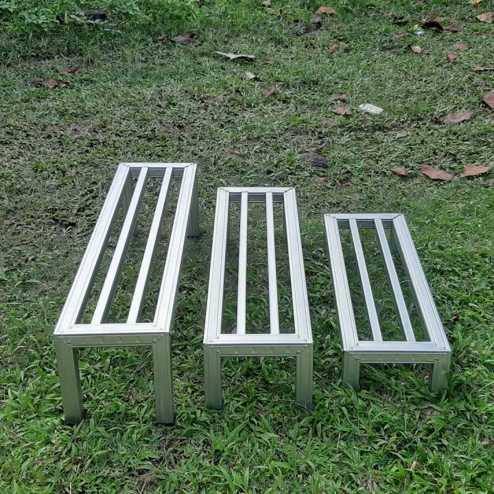 Rak Susun Tumpuk Satu Set Isi 3 Rak - Rak Bunga Rak Tanaman Rak Pot isi ...