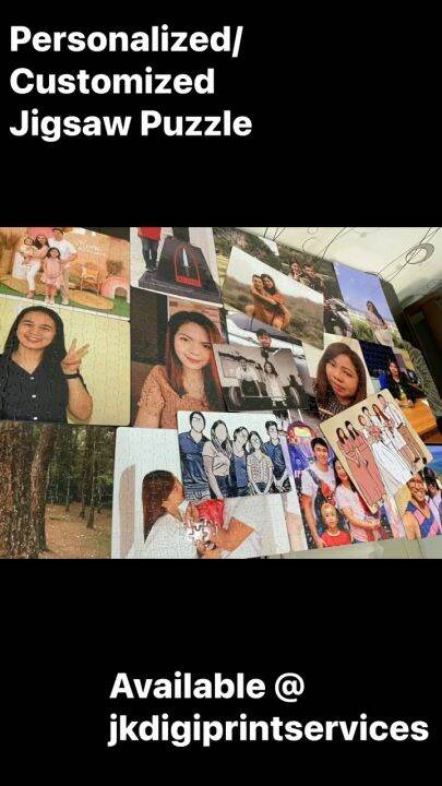 Personalized Jigsaw Puzzle A4 and 5R size | Lazada PH
