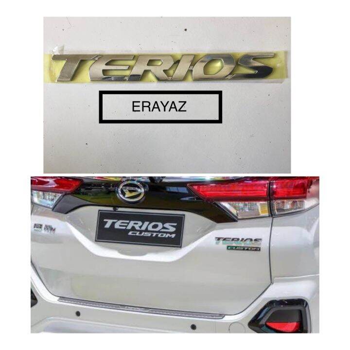 LOGO EMBLEM BAGASI TULISAN TERIOS 2018 2019 2020 2021 ORIGINAL SATUAN ...