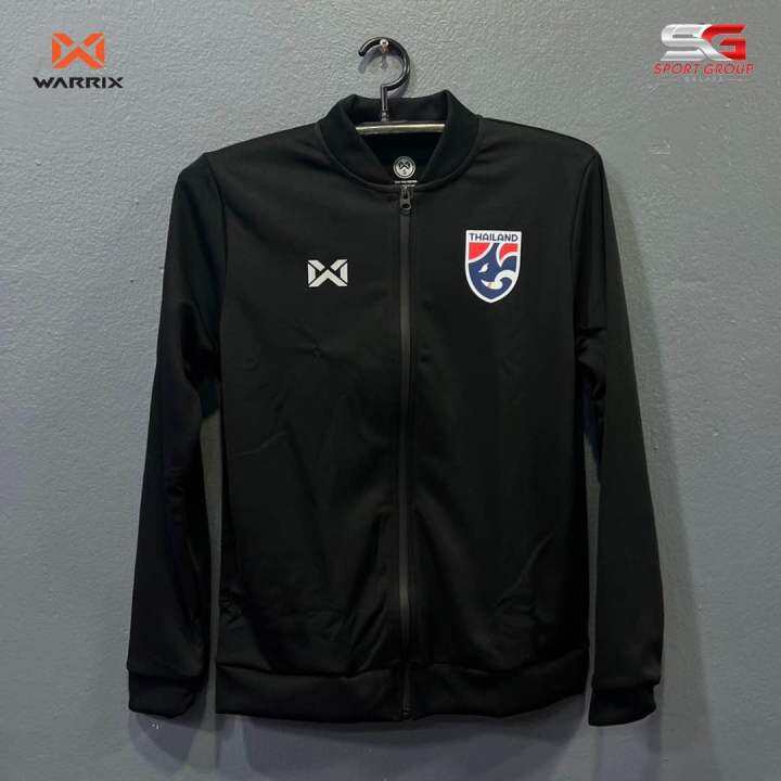 WARRIX เสื้อวอร์มทีมชาติแขนยาวคอลิบ TITAN WARM JACKET (WA-223WRACL30)เพิ่ม THAILAND ด้านหลังได้ ...