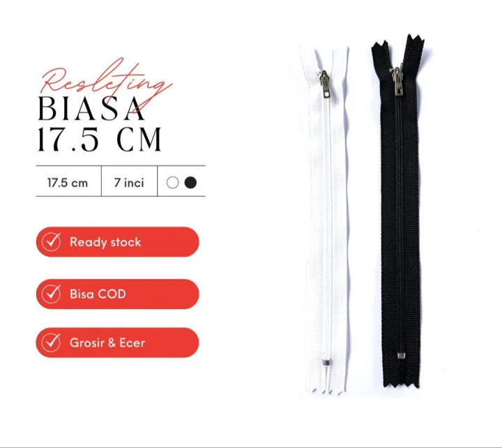 Resleting Biasa ukuran 17.5cm isi 12 pcs | Lazada Indonesia