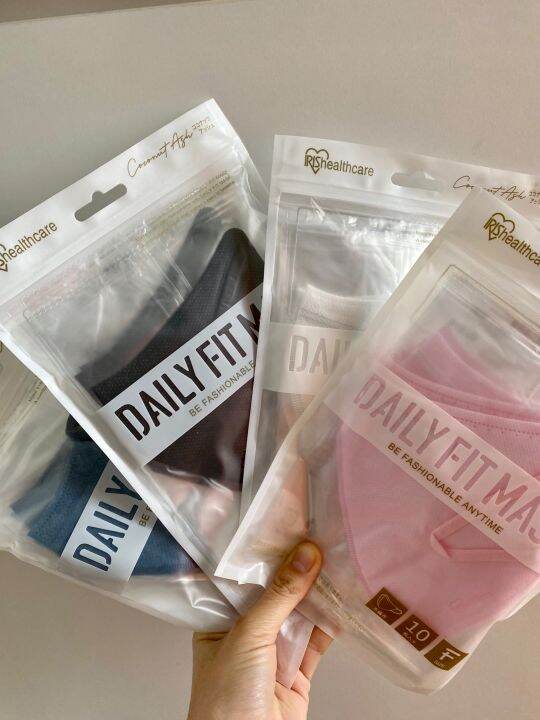 แมส3Dไอริส Daily fit mask (เหมาะสำหรับคนหน้าไซต์Lหรือหน้าใหญ่) 1แพ็คมี ...