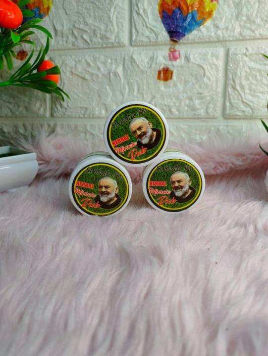 st. padre pio herbal miracle rub | Lazada PH