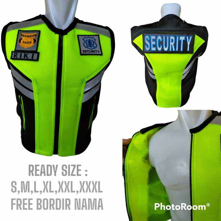 rompi security terbaru/rompi security tebal | Lazada Indonesia