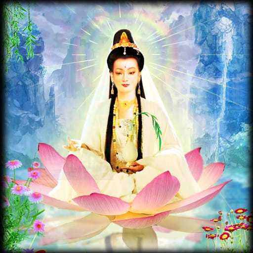 Poster Cetak, DEWI KWAN IM, Ukuran JUMBO, 100×70cm/Hiasan Dinding ...