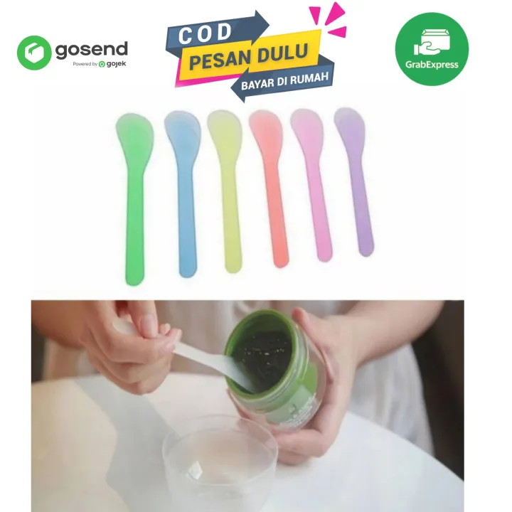SPATULA MASKER SPATULA KOSMETIK MASKER SENDOK MASK SPOON | Lazada Indonesia