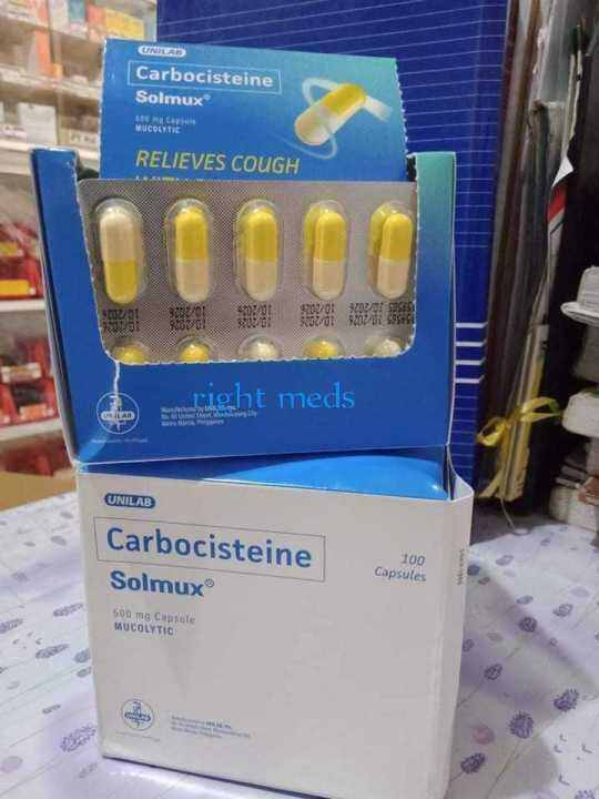 Solmux 50's capsules (50 pcs) | Lazada PH