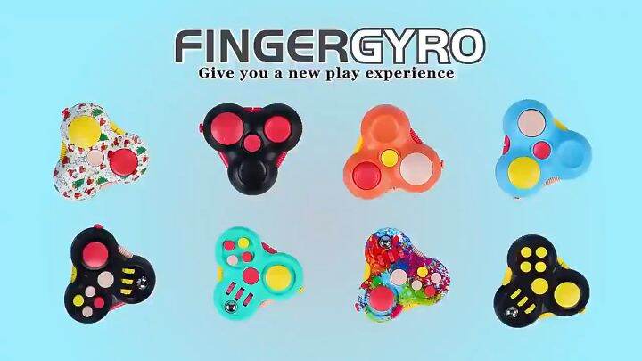 Fidget Pad Spinner Rotating Magic Bean Stress Relief Hand Sensory Ideal ...