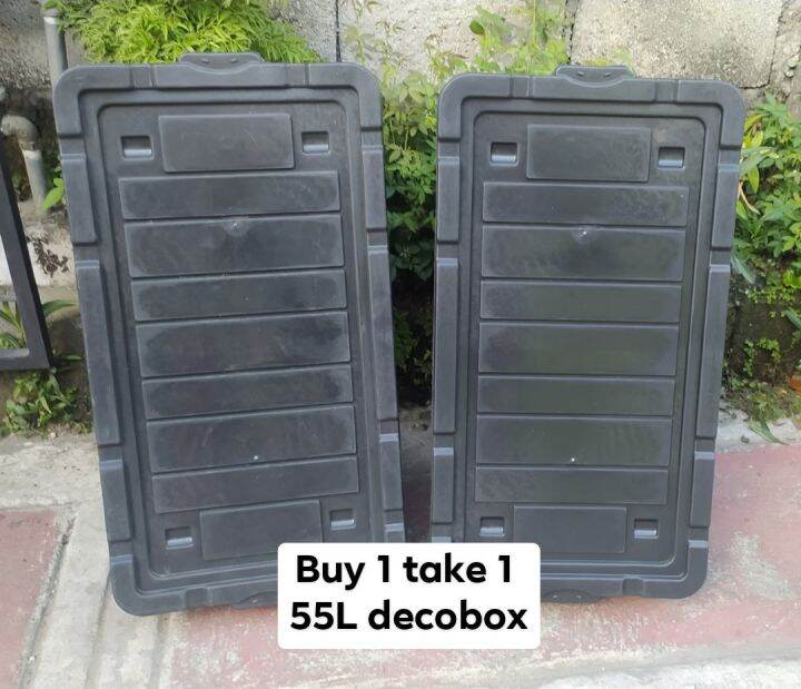BUY 1 TAKE 1 DECOBOX STORAGE WITH WHEELS | Lazada PH