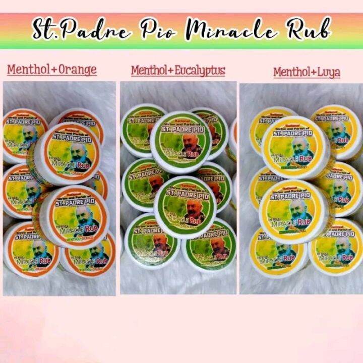 MCI ST.PADRE PIO MIRACLE RUB 15g | Lazada PH