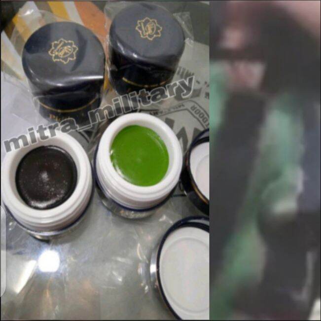 samaran muka tni.samaran muka 1.set.hitam+hijau.Viva standar tni ...