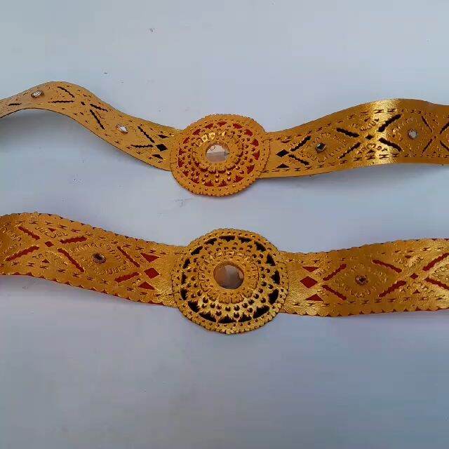 Sabuk Pending Kulit Ikat Pinggang aksesoris tari adat bali | Lazada ...