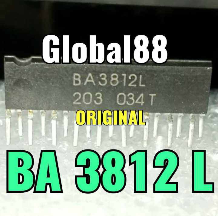 BA3812L ORIGINAL BA 3812 L 3812L 5-CHANNEL GRAPHIC EQUALIZER IC TR TRANSISTOR | Lazada Indonesia