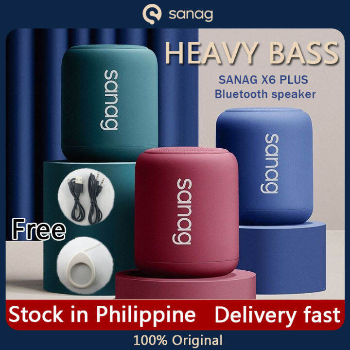 Sanag X6S （Stock in Philippines）Mini Bluetooth Speaker bluetooth speaker super bass speaker ...