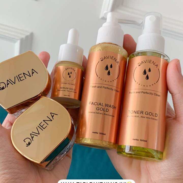 DAVIENA SKINCARE GOLD SERIES | Lazada Indonesia