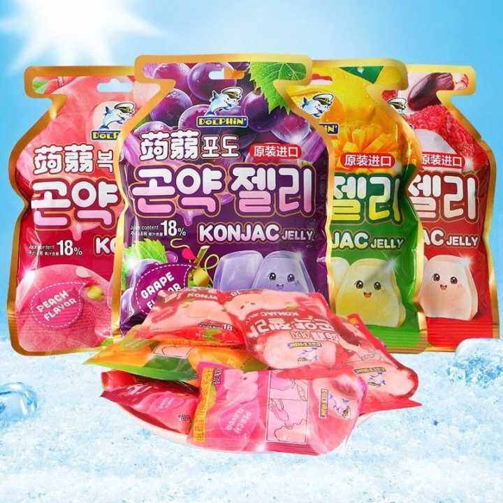 CAPTAIN DOLPHIN KONJAC JELLY 120G( 20G*6) | Lazada
