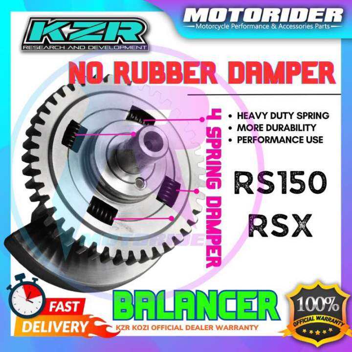 KZR HONDA RS150 RSX FORGED BALANCER UPGRADE VERSION RACING KZR FOR RSX ...