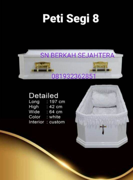 peti mati jenazah segi 8 bisa berkualitas tinggi bahan baku dari MDF 12 ...