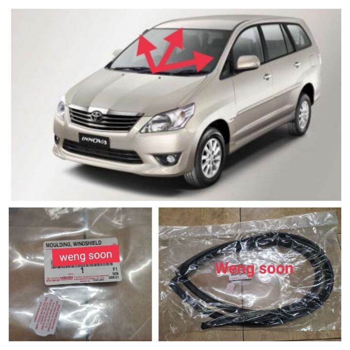 Toyota Innova front windscreen rubber (Original) | Lazada