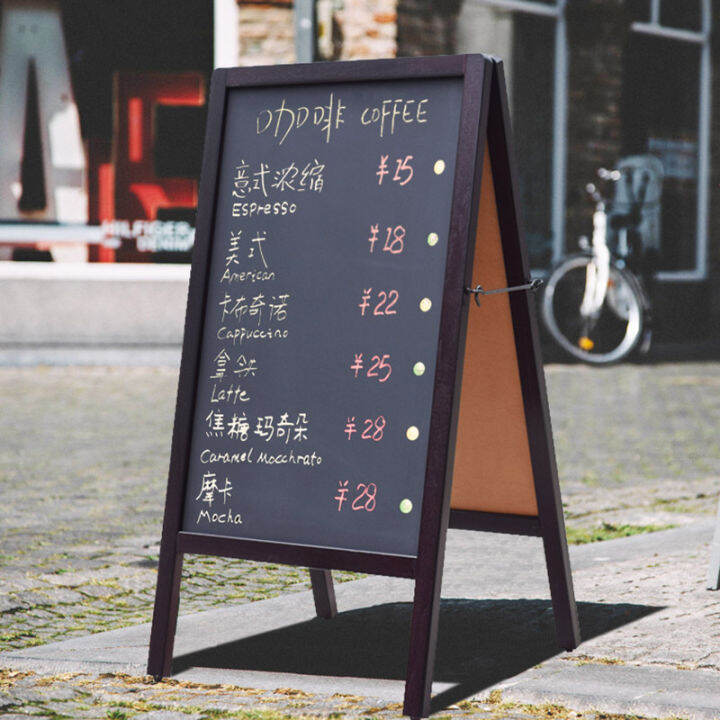Blackboard Billboard Menu Promotion Price Display Card Stall ...