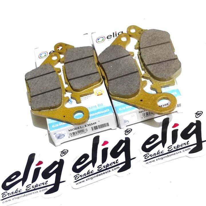 kampas depan belakang elig racing nmax 150 /155 asli original elig ...