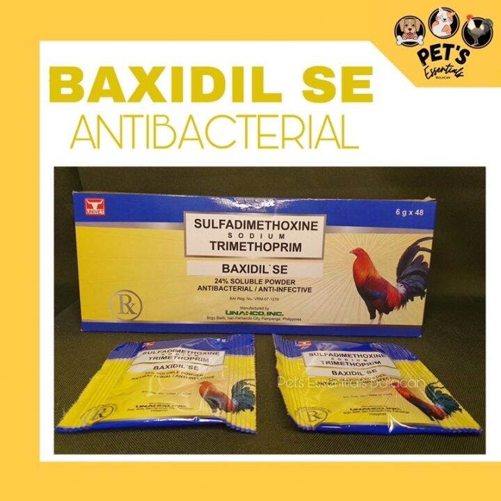 BAXIDIL SE Antibacterial 6g x 48 | Lazada PH