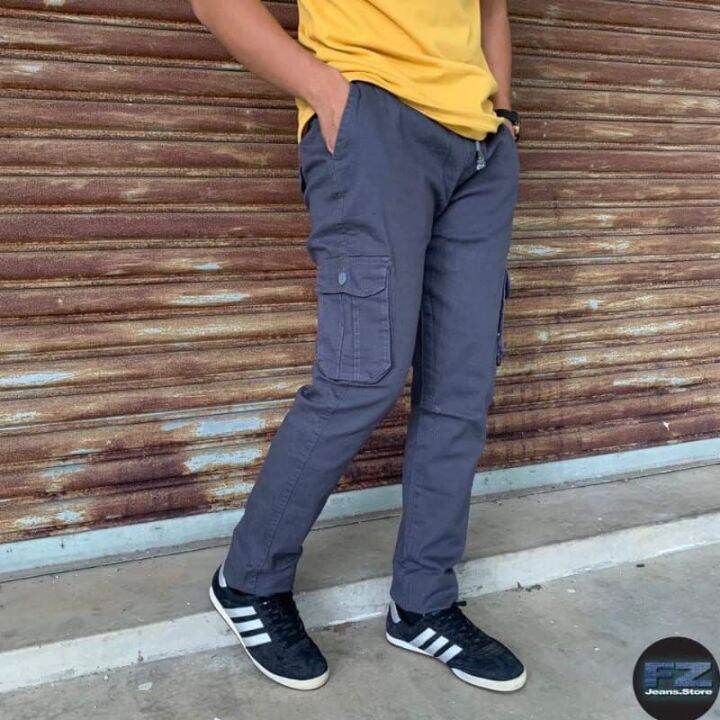 6 poket Kargo Slack six Poket/Unisex Tactical Pant 💥boleh pakai tali ...