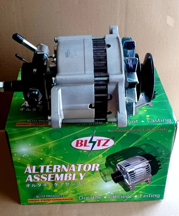 Alternator Assembly Isuzu 4BC1/4BC2/4BE1 w/pump 24V/45A single pulley ...