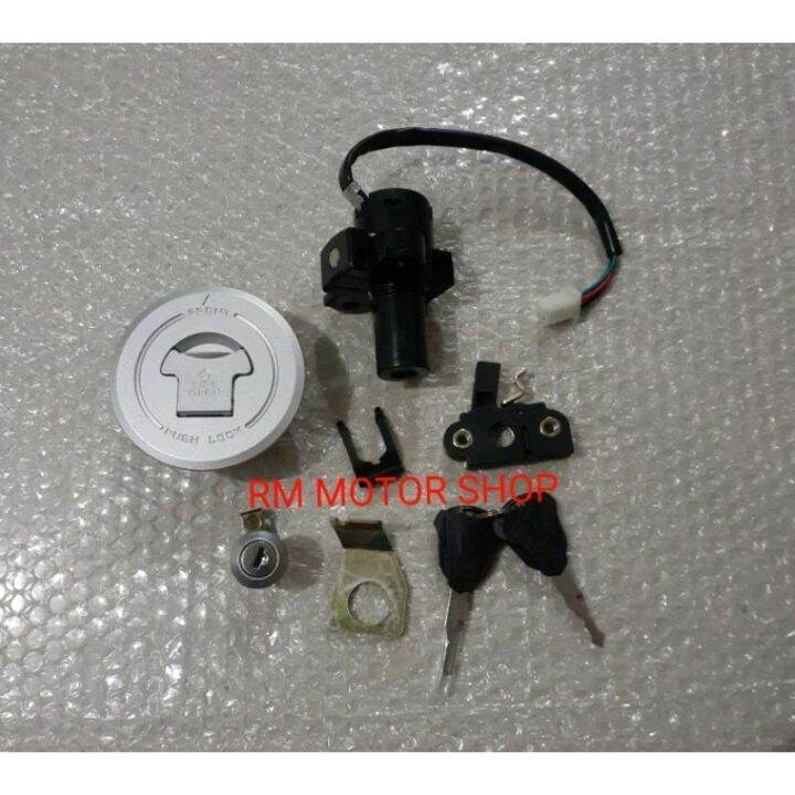 RUSI MOJO 200 IGNITION SWITCH SET WITH TANK CAP / KEY SET | Lazada PH